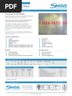 Ampco 21: Technical Data Sheet Continuous Cast | PDF | Strength Of ...
