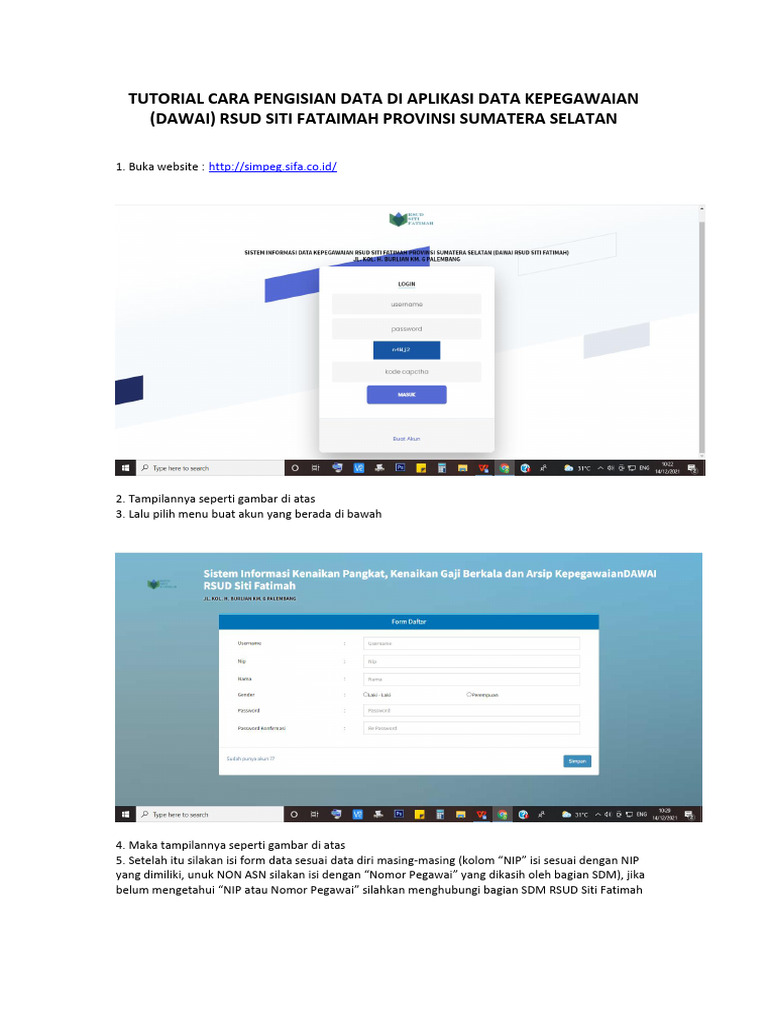 Tutorial Simpeg | PDF | Karier & Perkembangan | Pengelolaan Keuangan & Uang