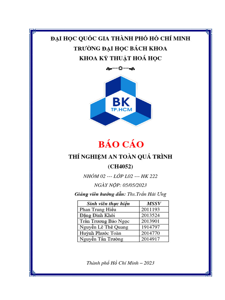 Báo Cáo ATQT - Nhóm 2 | PDF