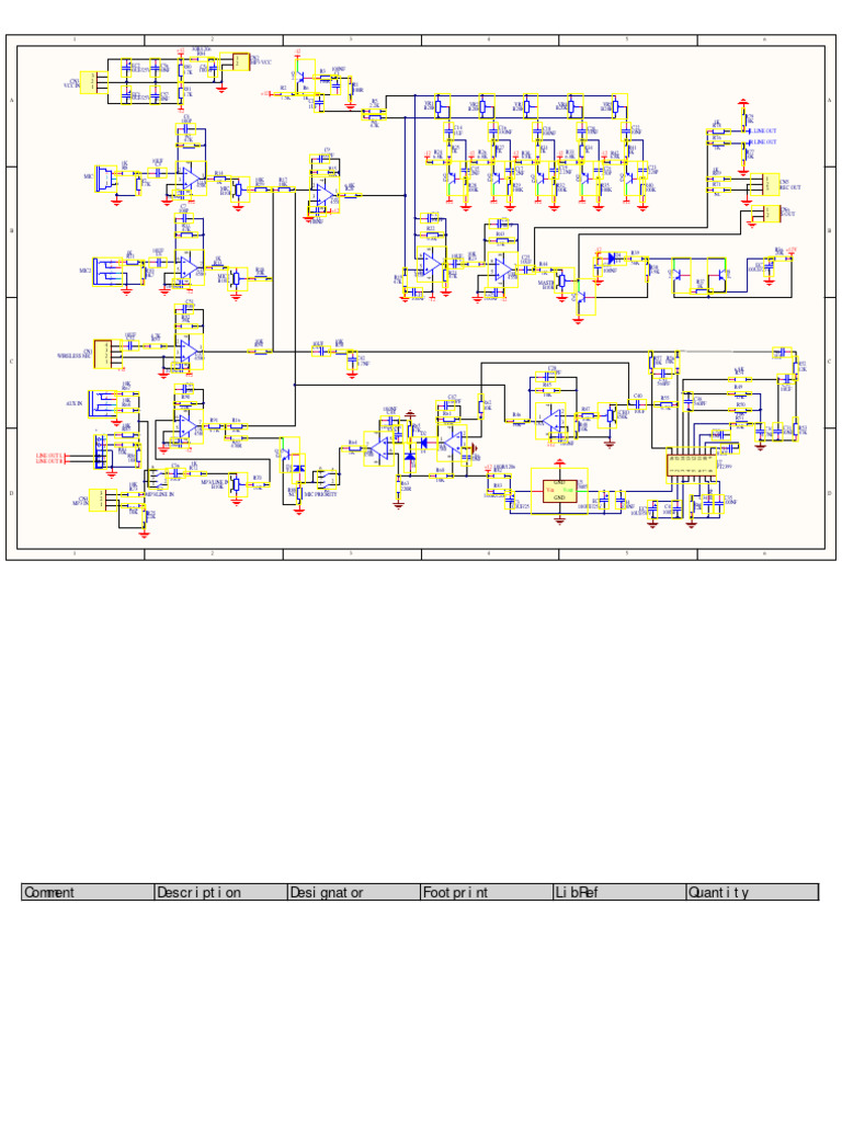 4558 Preamp Circuit Schematic | PDF