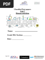 IGCSE Biology: Teeth Structure and Functions | PDF