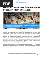 Inventory Count Guide for Managers | PDF | Inventory | Warehouse