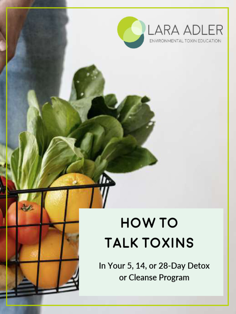 How To Talk Toxins in Your 5, 14, or 28-Day Detox or Cleanse Program ...