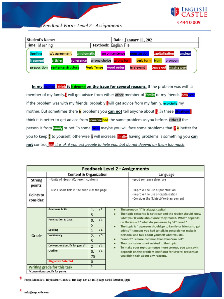 Rahaf 2 | PDF | English Language | Syntax
