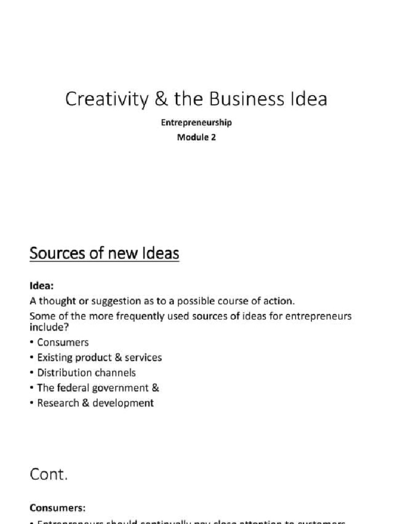 Creativity | PDF