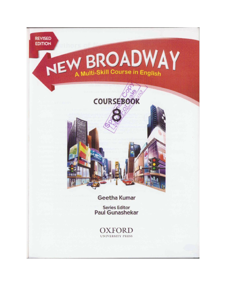 8-New Broadway Course Book | PDF