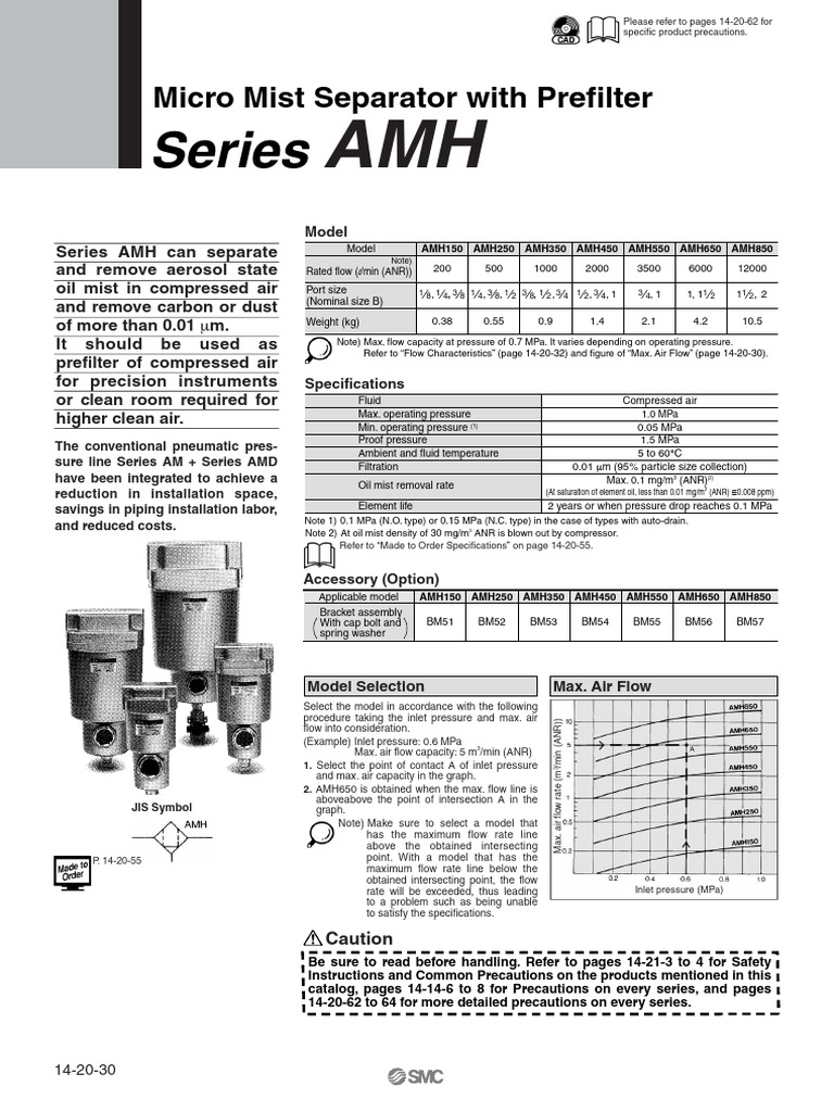 Series: Micro Mist Separator With Prefilter | PDF | Electromagnetic ...