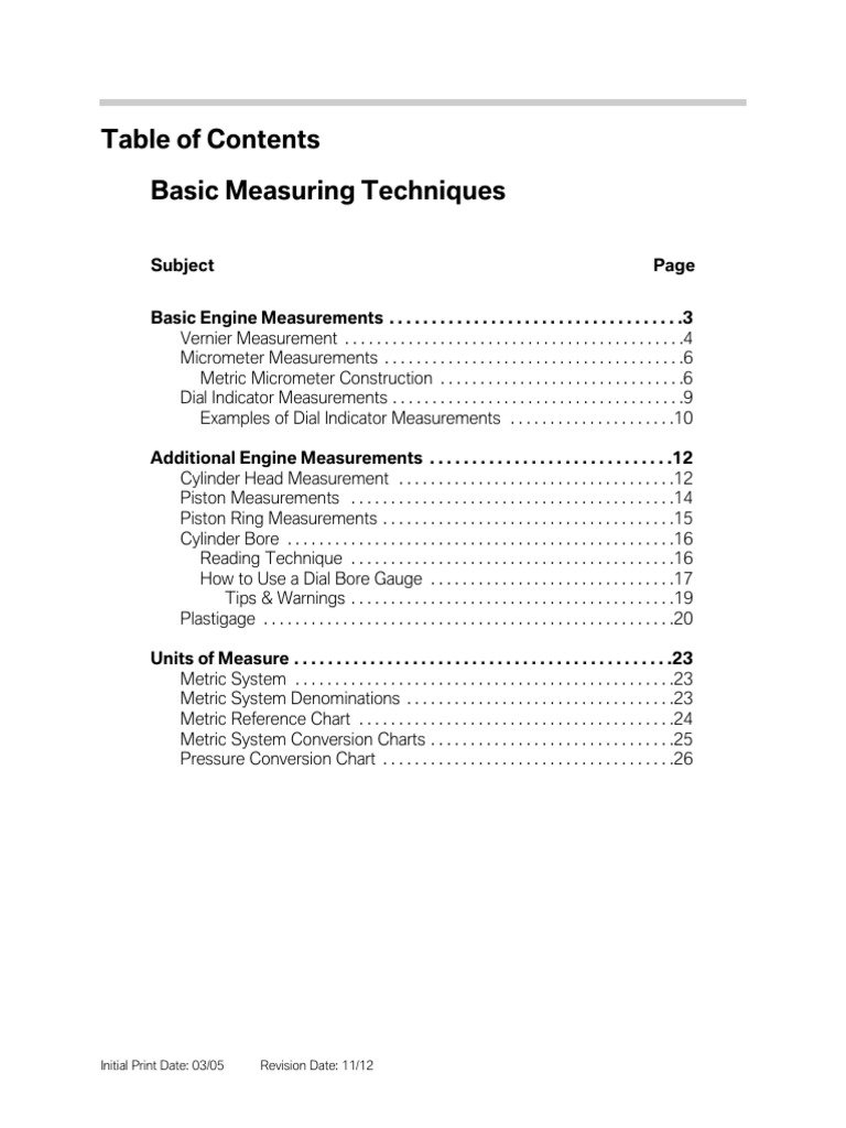 01 - Basic Measuring Techniques | PDF | Metrology