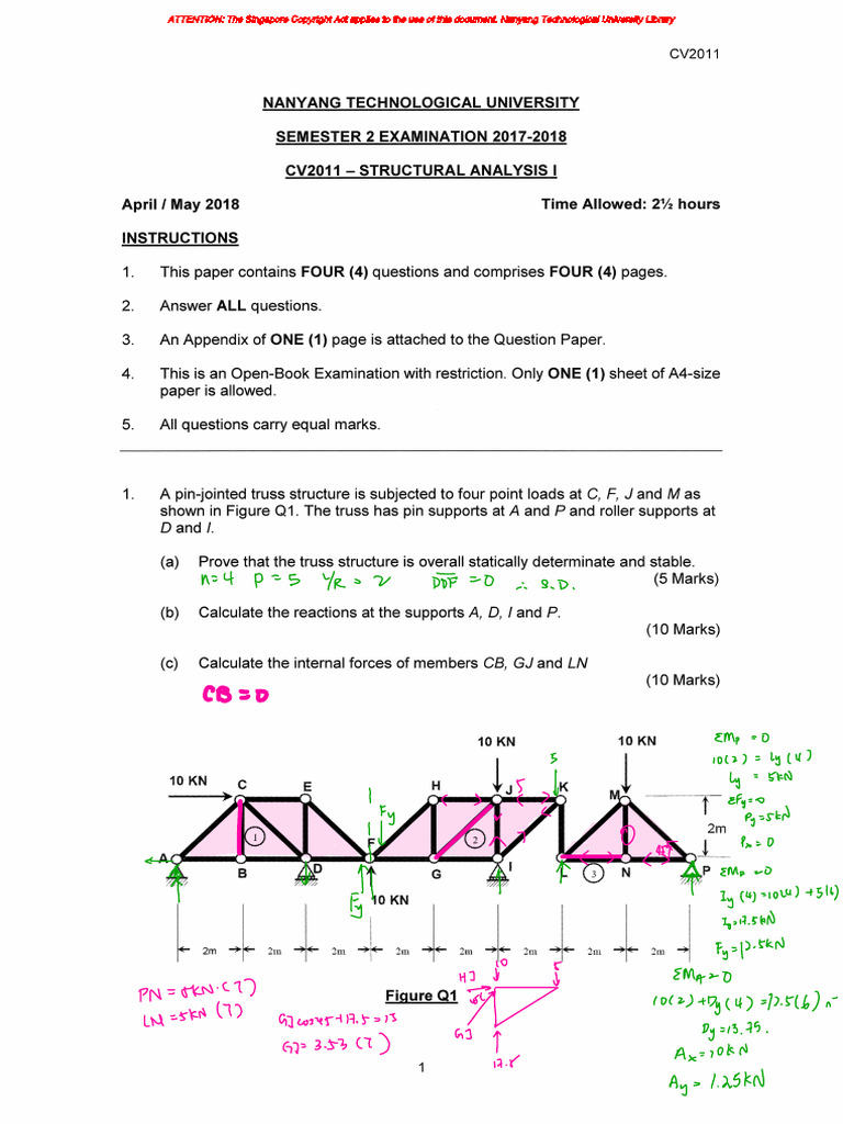 CV2011 2017-2018 Semester 2 | PDF | Sources | Document