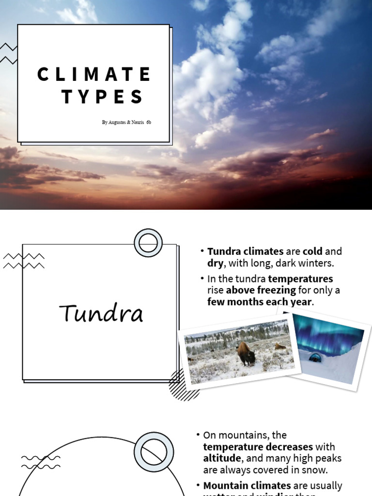 Types of Climates Explained | PDF
