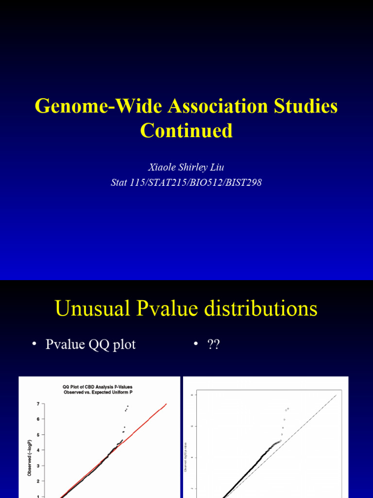 Lect17 QTL | PDF | Single Nucleotide Polymorphism | Quantitative Trait Locus