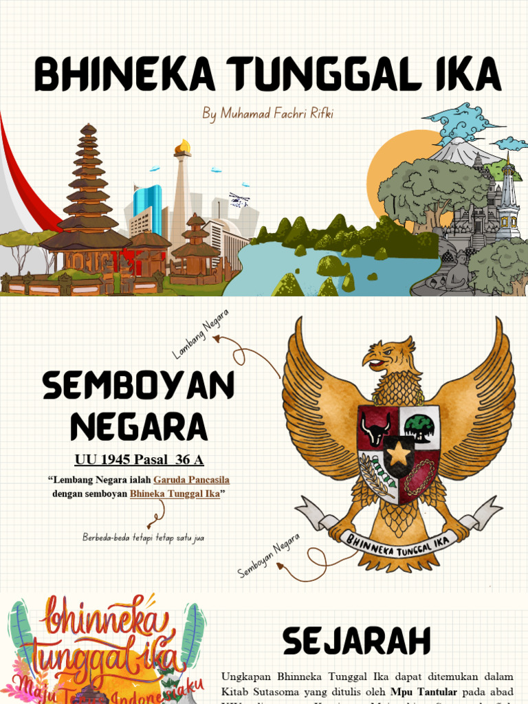 Materi TWK Bhinneka Tunggal Ika | PDF | Politik