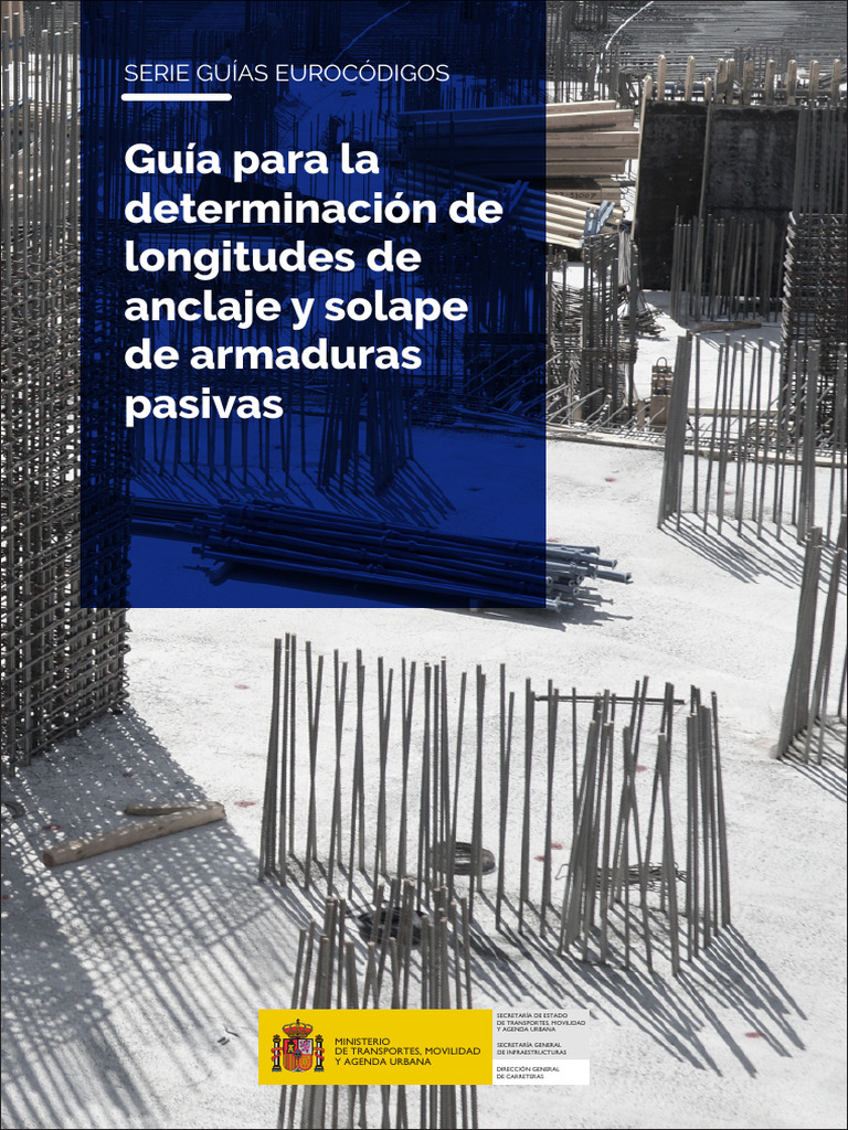 Guia Longitudes de Anclaje y Solape Abril 2022 0 | PDF | Hormigón ...