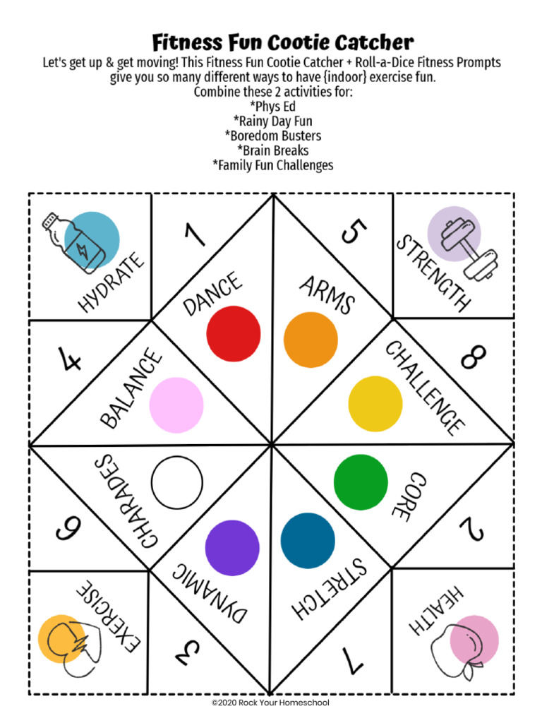 Fitness Fun For Kids Game & Activities | PDF