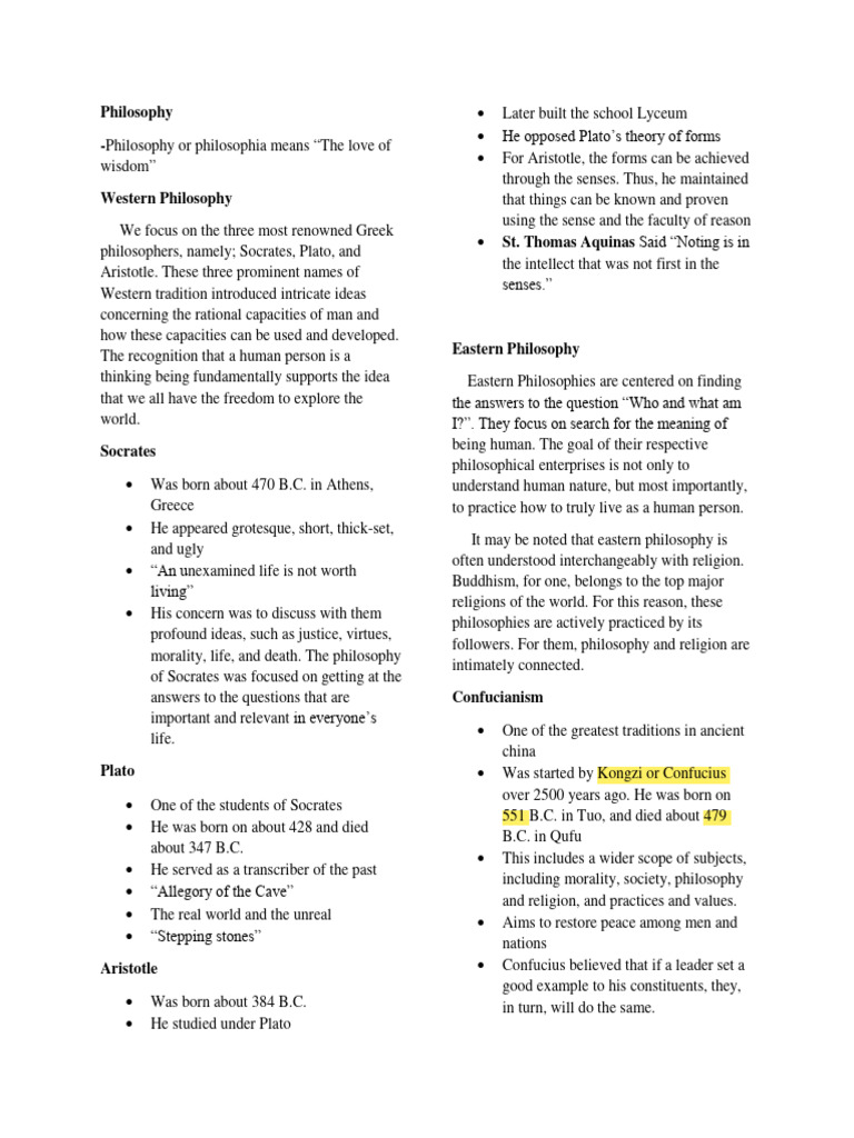 Eastern and Western Philosophy | PDF | Free Will | Dialectic