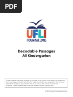 UFLI Lesson 61: Reading Activities | PDF