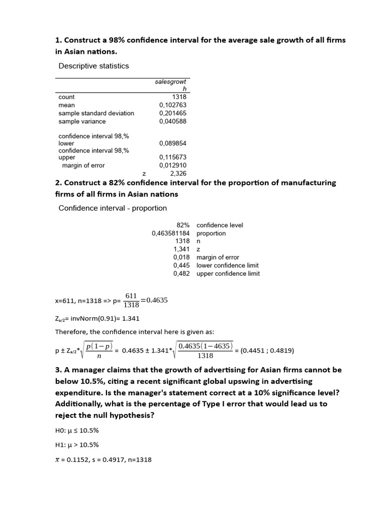 Salesgrowt H | PDF | Errors And Residuals | Multicollinearity