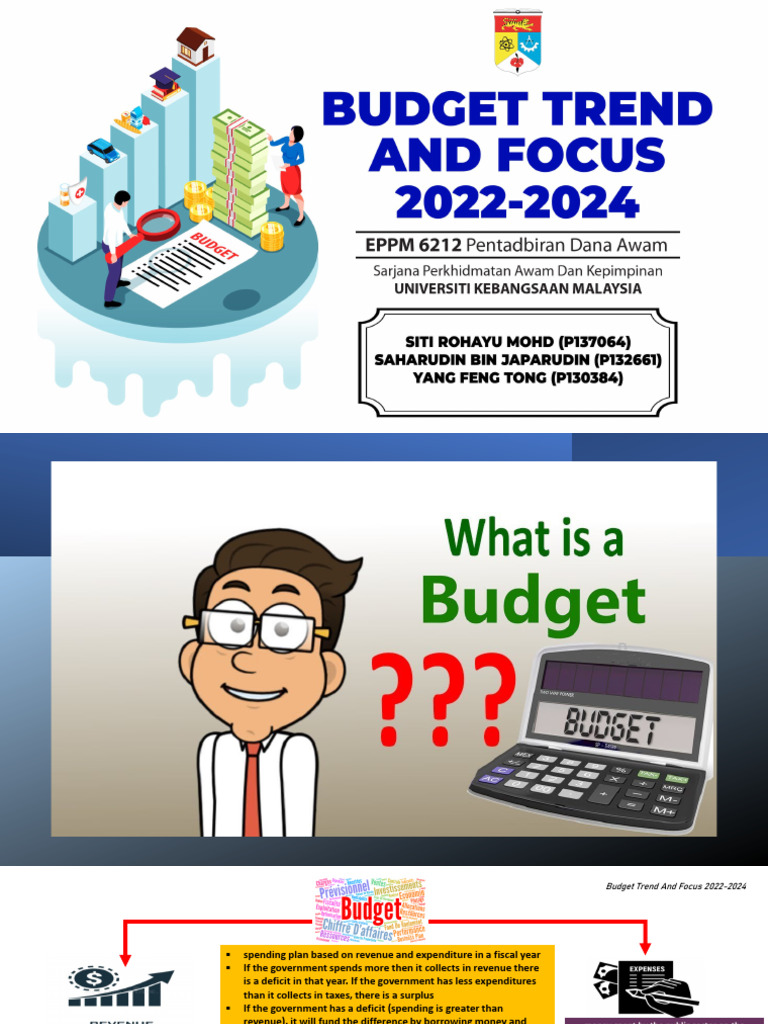Budget Trends and Focus For 2022-2024 | PDF | Taxes | Government Budget ...