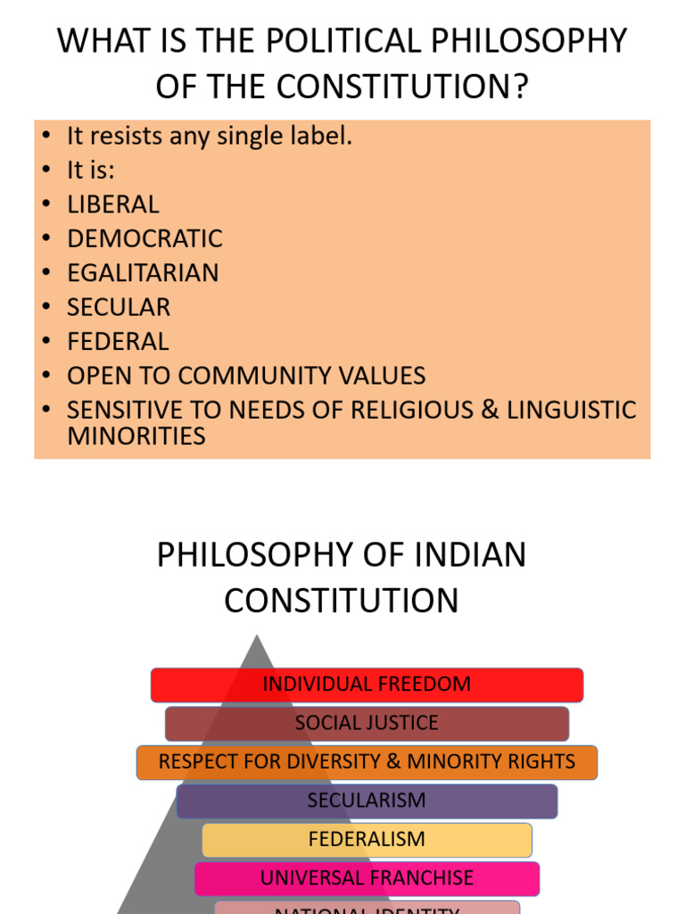 Philosophy of Constitution | PDF | Liberalism | Secularism