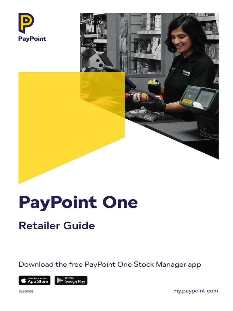Paypoint Retailer Guide v8 | PDF | Point Of Sale | User (Computing)