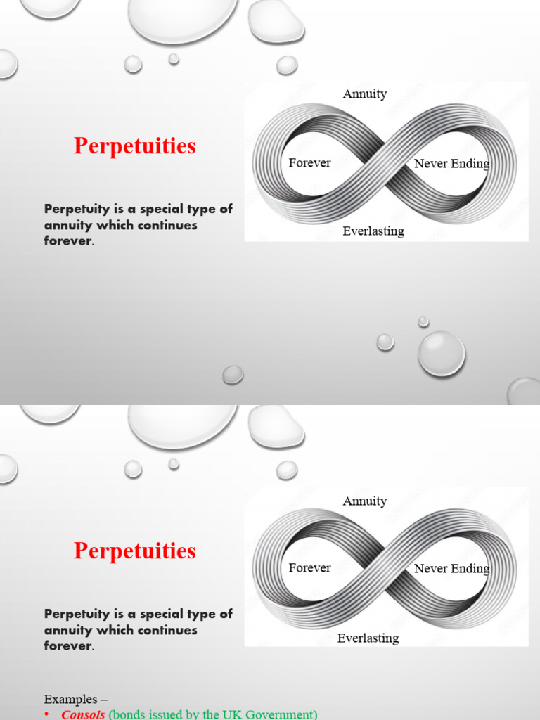 Perpetuities - Bappy | PDF