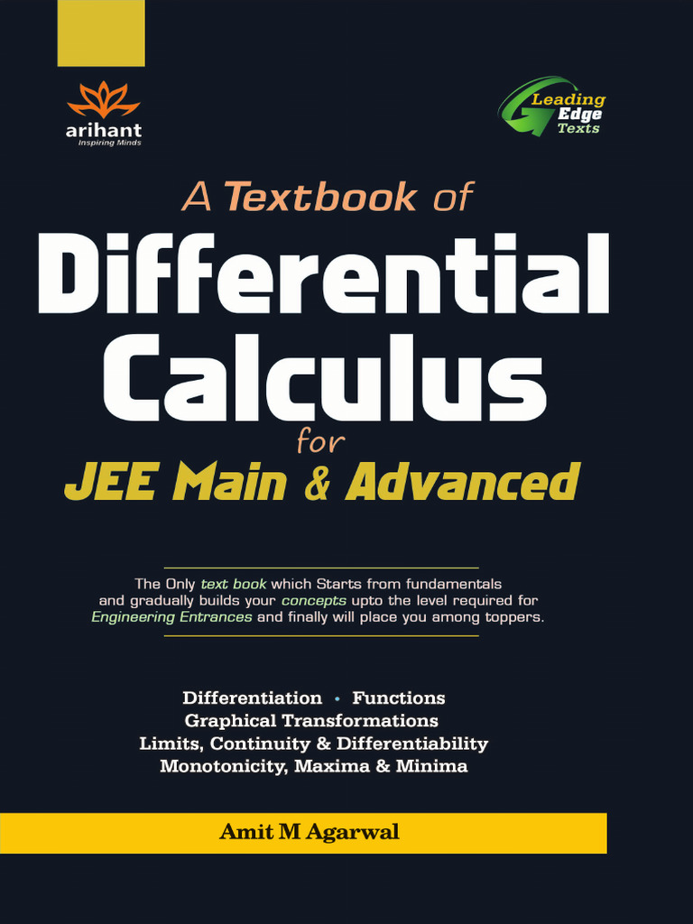 A Textbook of Differential Calculus (Amit M Agarwal) | PDF