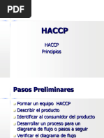 Clase 7 - Implementando Los 5 Pasos Preliminares Del HACCP | PDF | Análisis de Riesgo y Puntos ...
