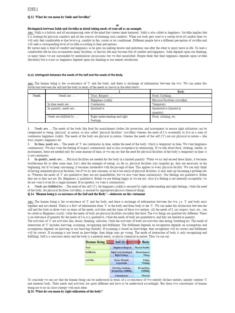 Unit 2 | PDF | Knowledge | Perception