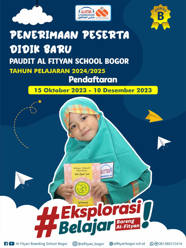 Brosur ABSB PAUD TP. 2024 2025 | PDF