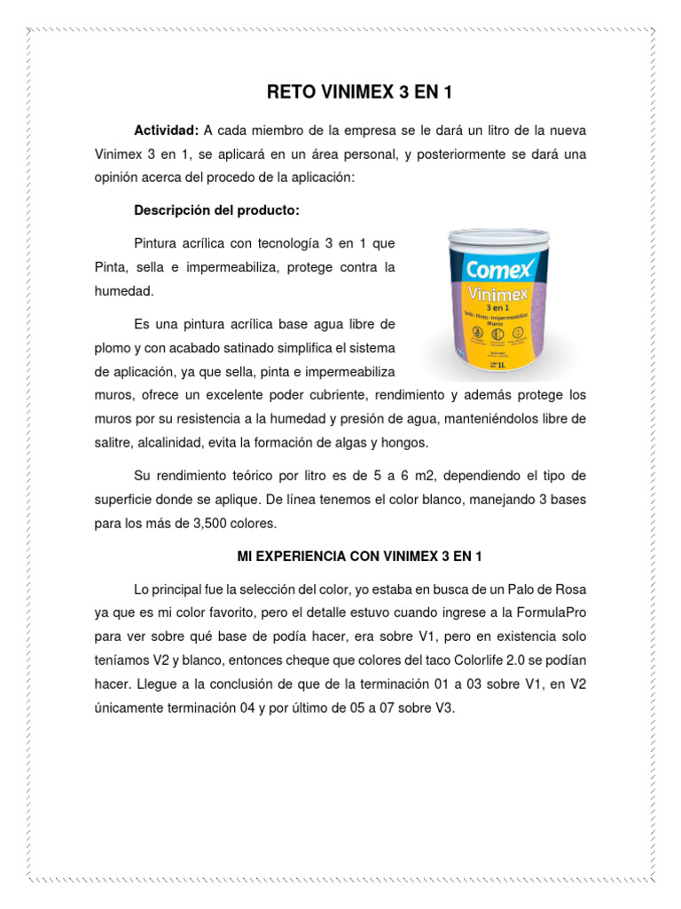 Vinimex 3 en 1 | Descargar gratis PDF | Pintar