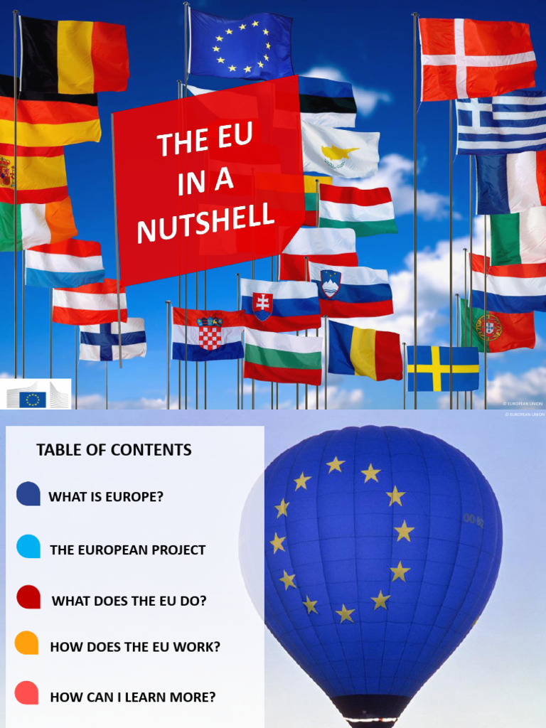 EU in A Nutshell PPT Final EN Version 2023 v2 | PDF | European Union ...