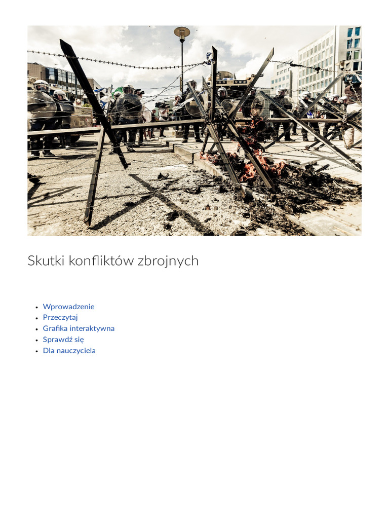 Skutki Konfliktow Zbrojnych | PDF Skutki Konfliktow Zbrojnych | PDF