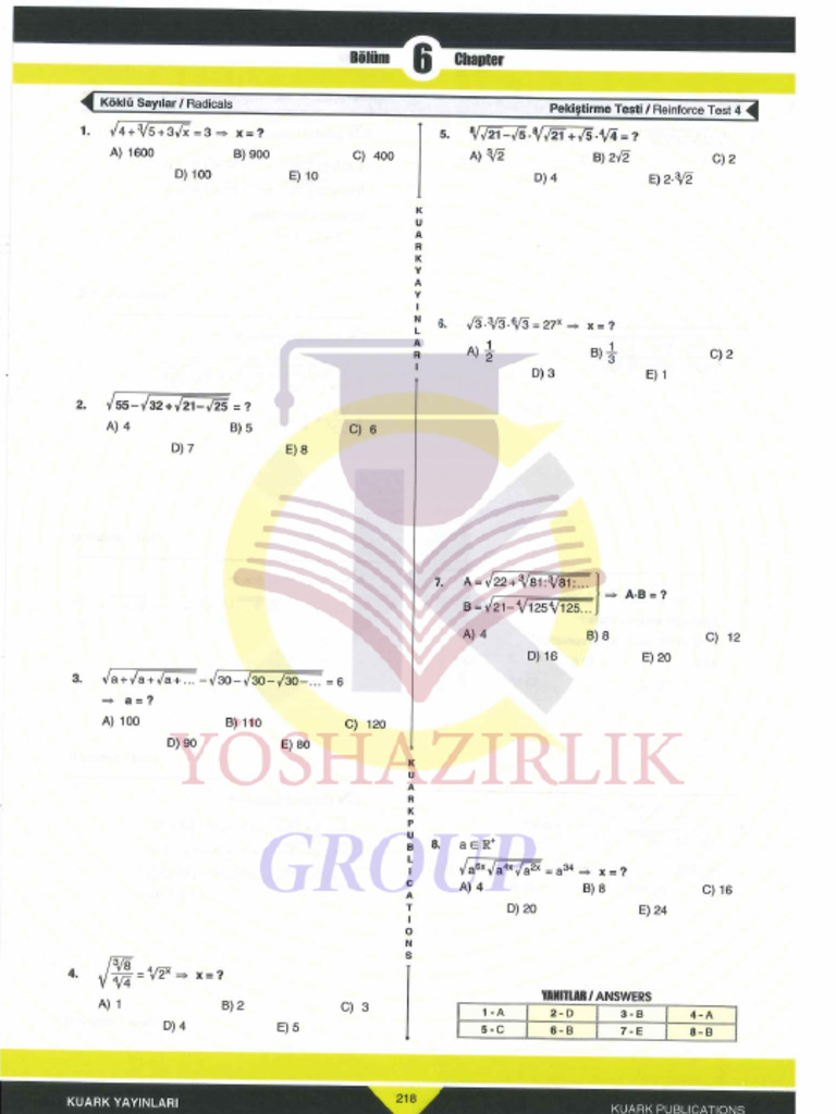 Koklu Sayilar 2 | PDF
