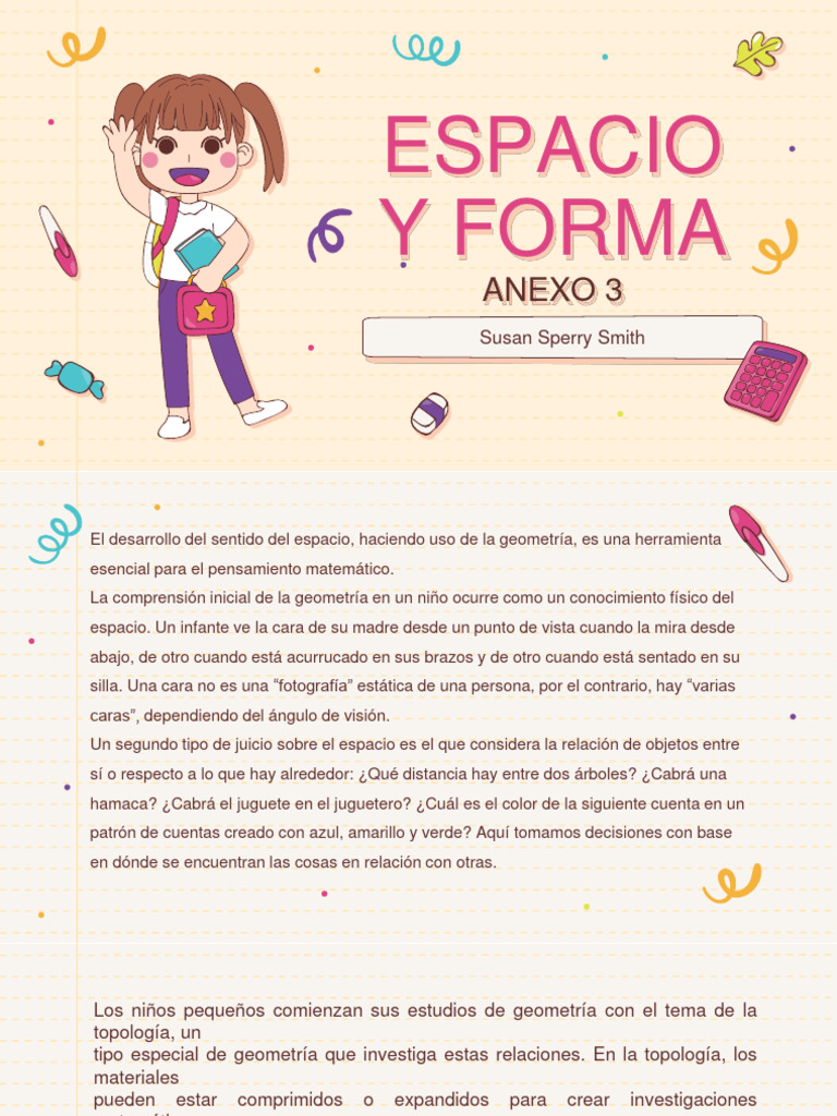 EXPO ESPACIO Y FORMA | PDF | Espacio | Geometría