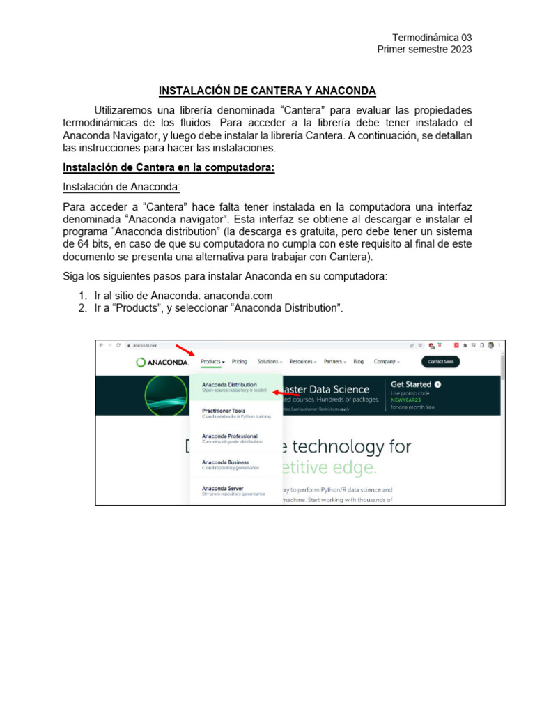 TD3-2023.1 Instalación de Cantera | PDF | Software del sistema | Software