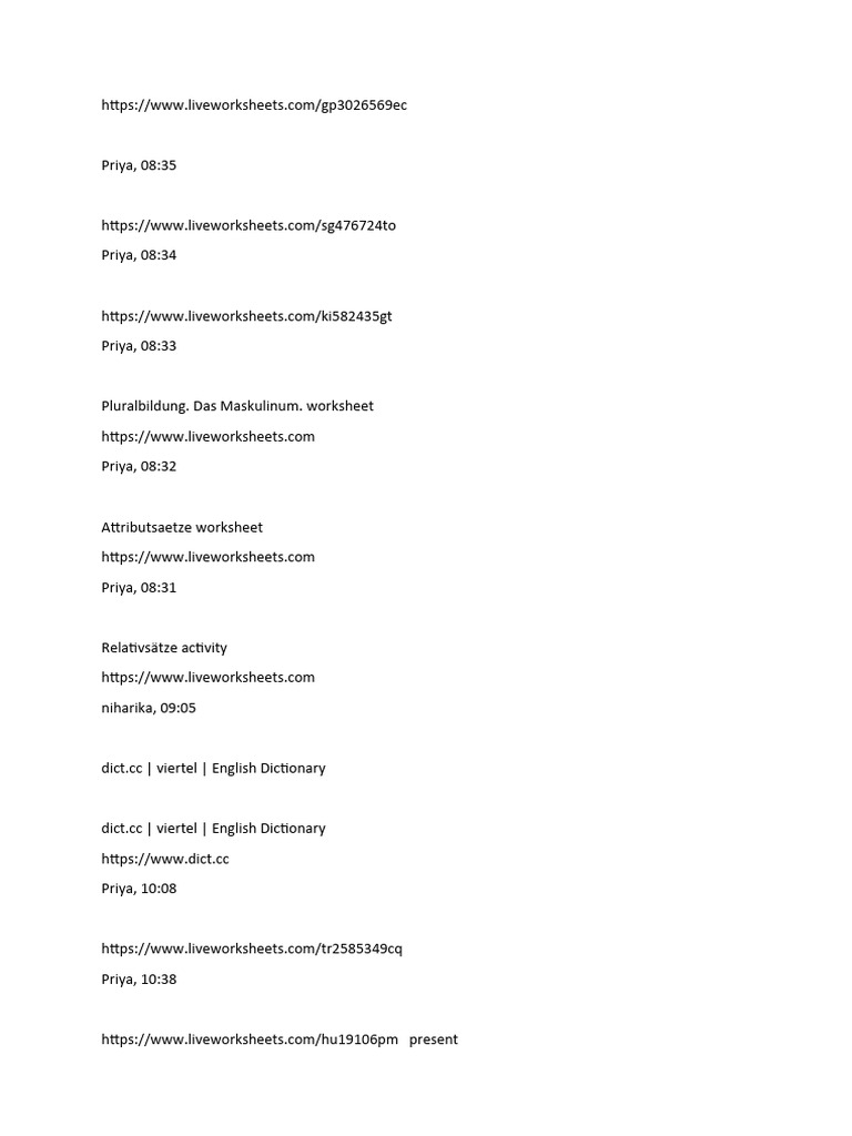 B1 German Grammar and Exercises Resources | PDF
