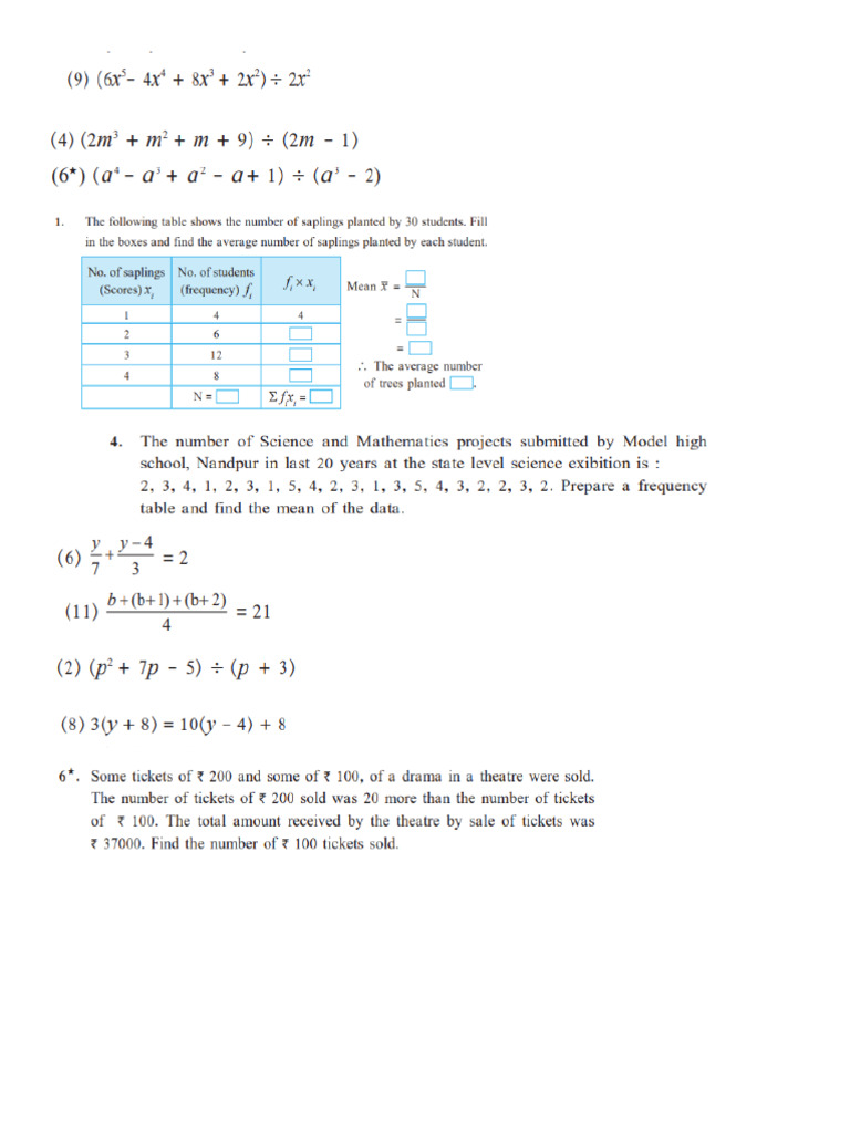 Maths Question | PDF