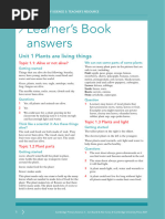 Pri Eng 2ed lb4 Ans | PDF | Poetry | Grammatical Tense