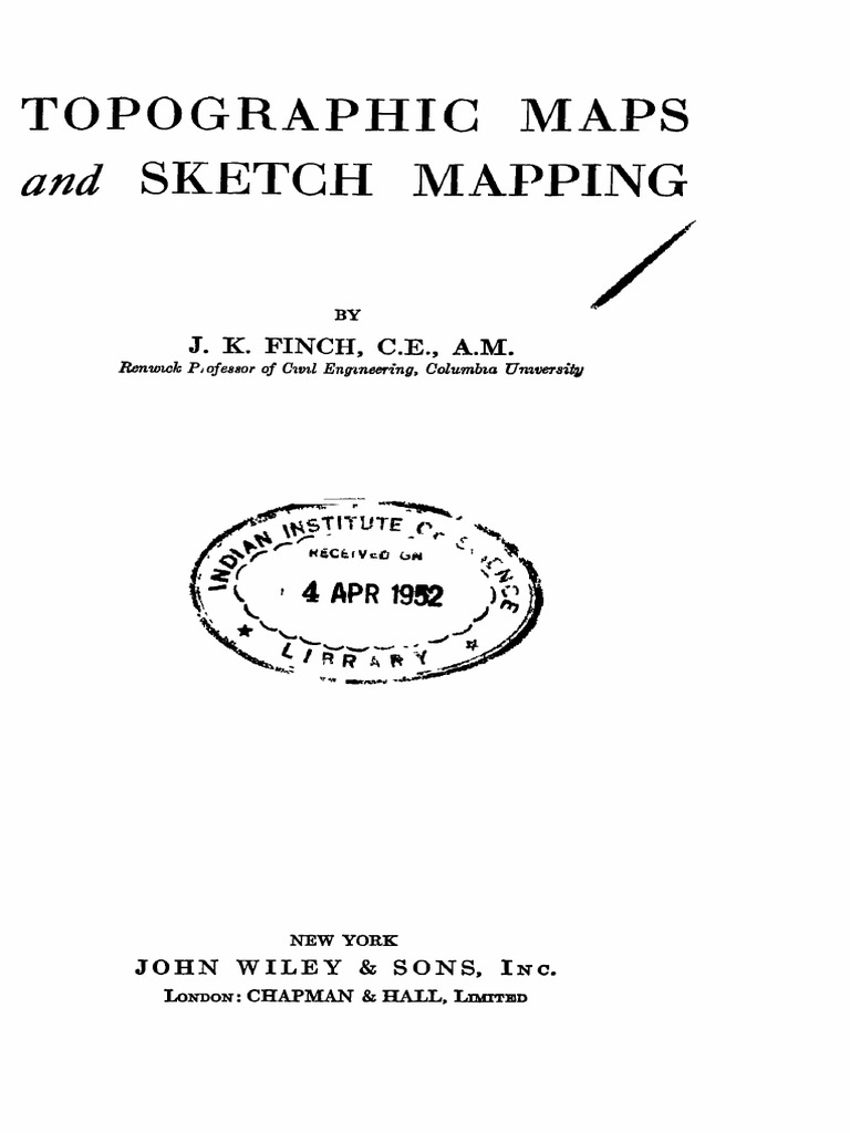 Topographic Maps and Sketch Mapping | PDF