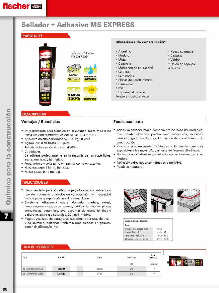 Ficha Técnica MS | PDF
