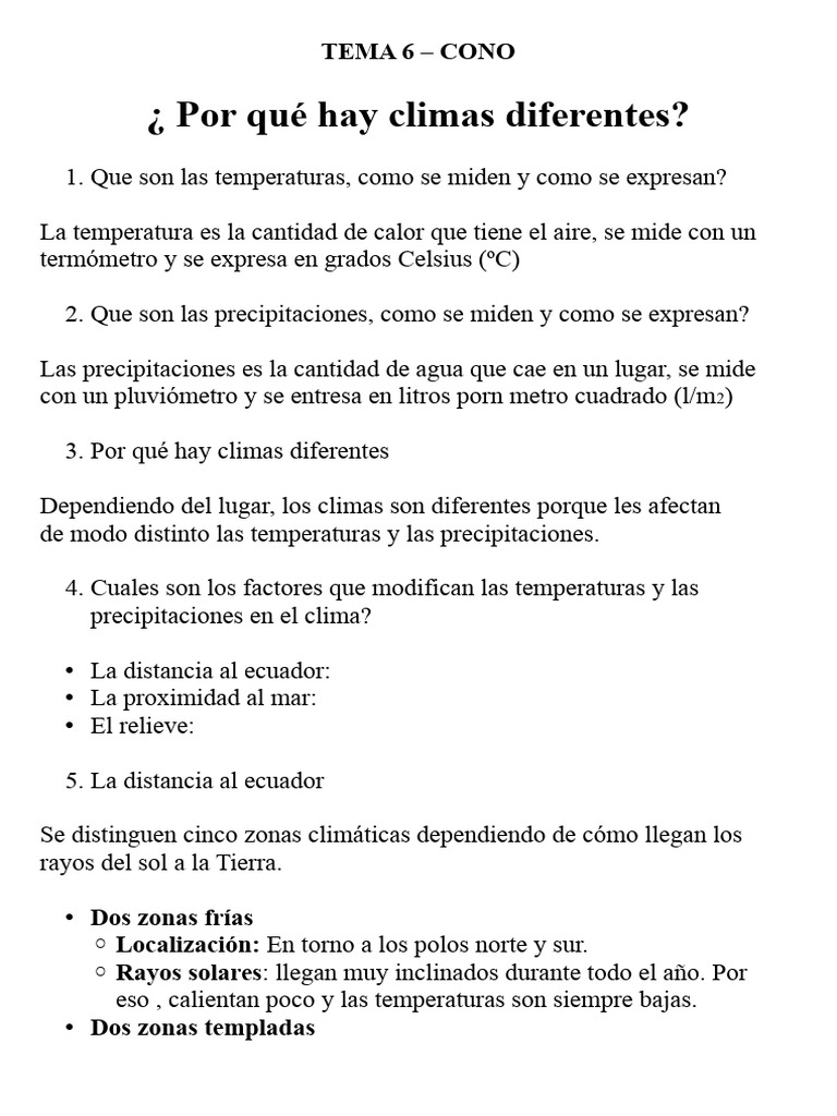 Tema 6 Resumen Cono | PDF