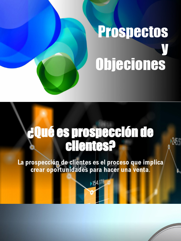 PROSPECTOS Y OBJECIONES | PDF | Marketing | Mercado (economía)