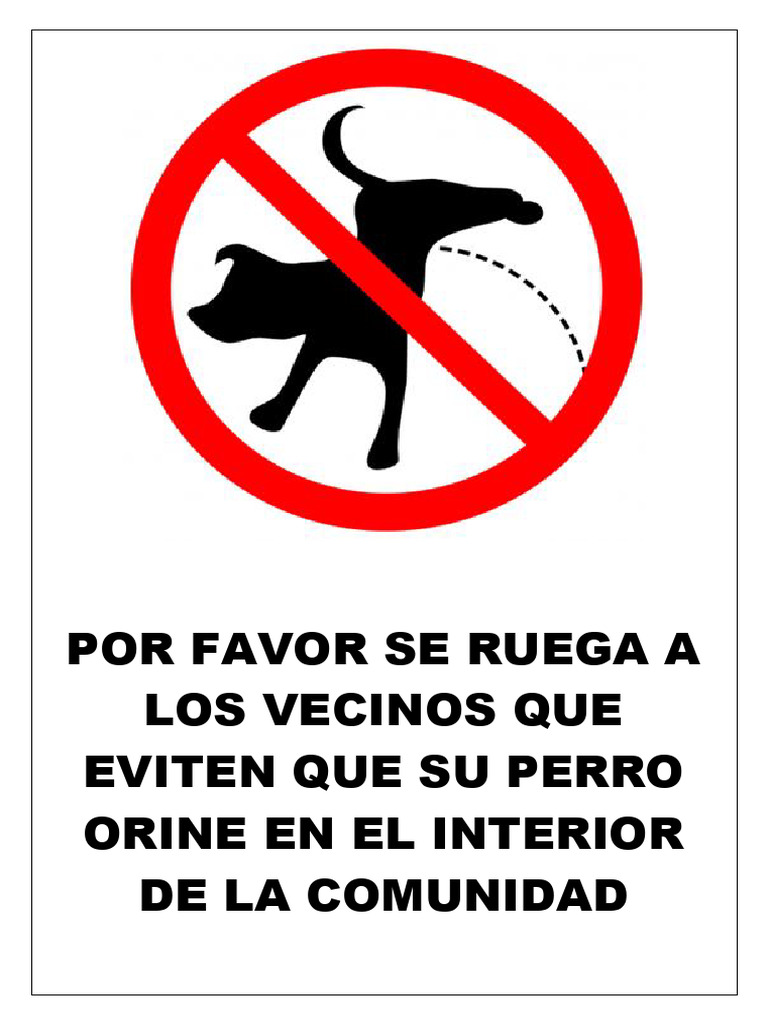 CARTEL_PERRO_COMUNIDAD | PDF