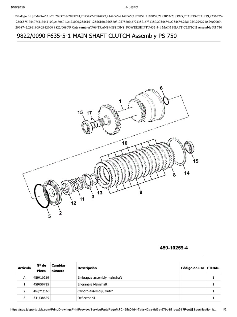 Pos50.jcb EPC | PDF
