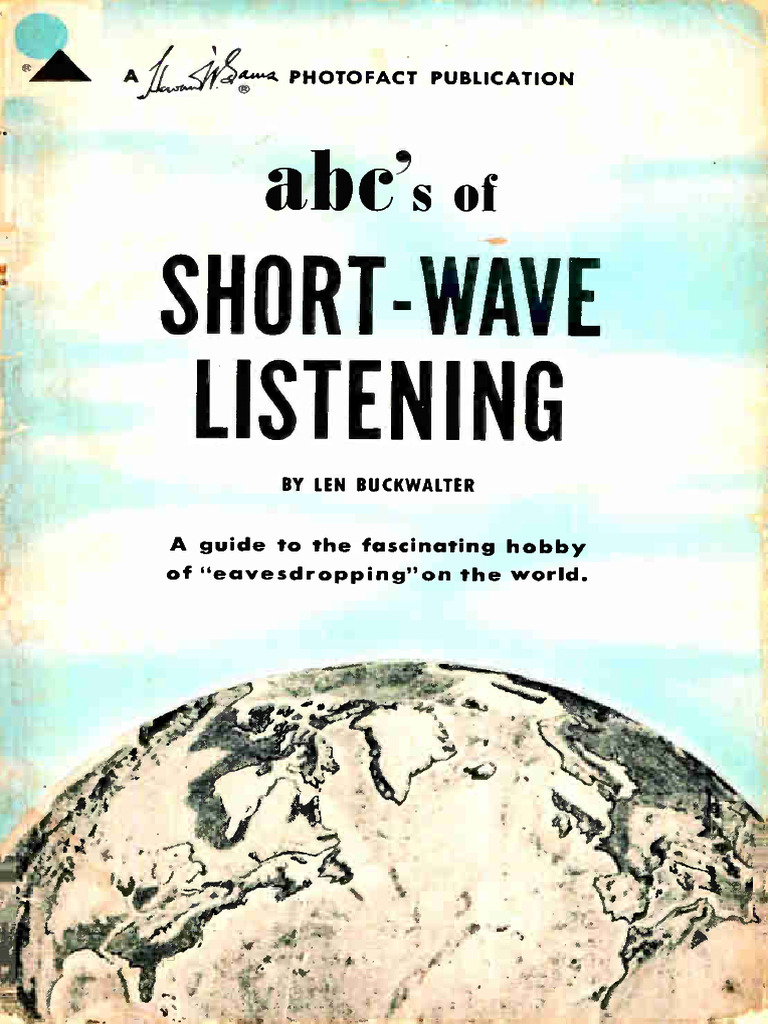 Short Wave Listening | PDF | Ionosphere | Radio