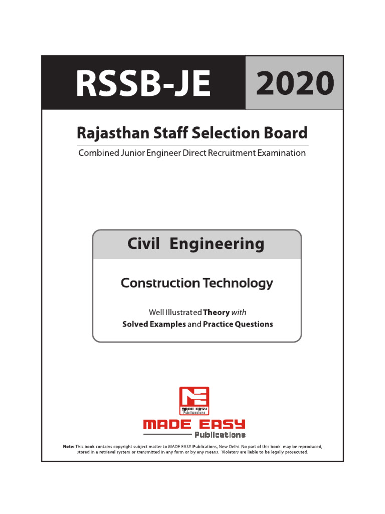 Construction Technology | PDF