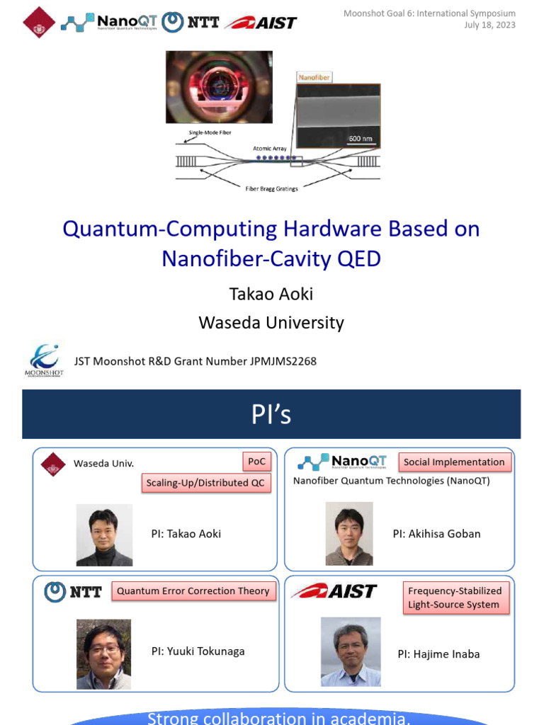 2 2 Aoki | PDF | Quantum Computing | Quantum Electrodynamics