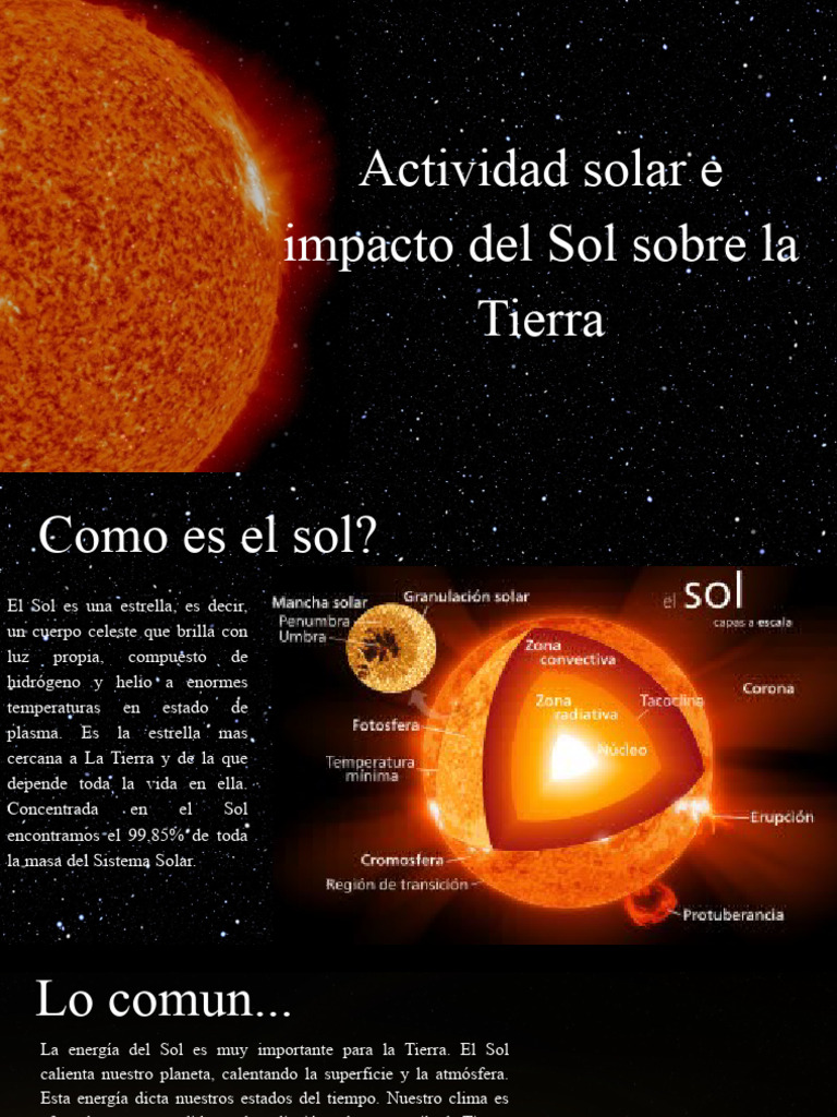 Copia de Actividad Solar e Impacto Del Sol Sobre La Tierra - 20231108 ...