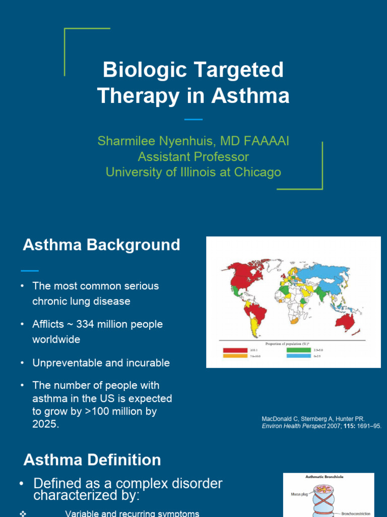 Biologics for Severe Asthma Management | PDF | Asthma | Allergy