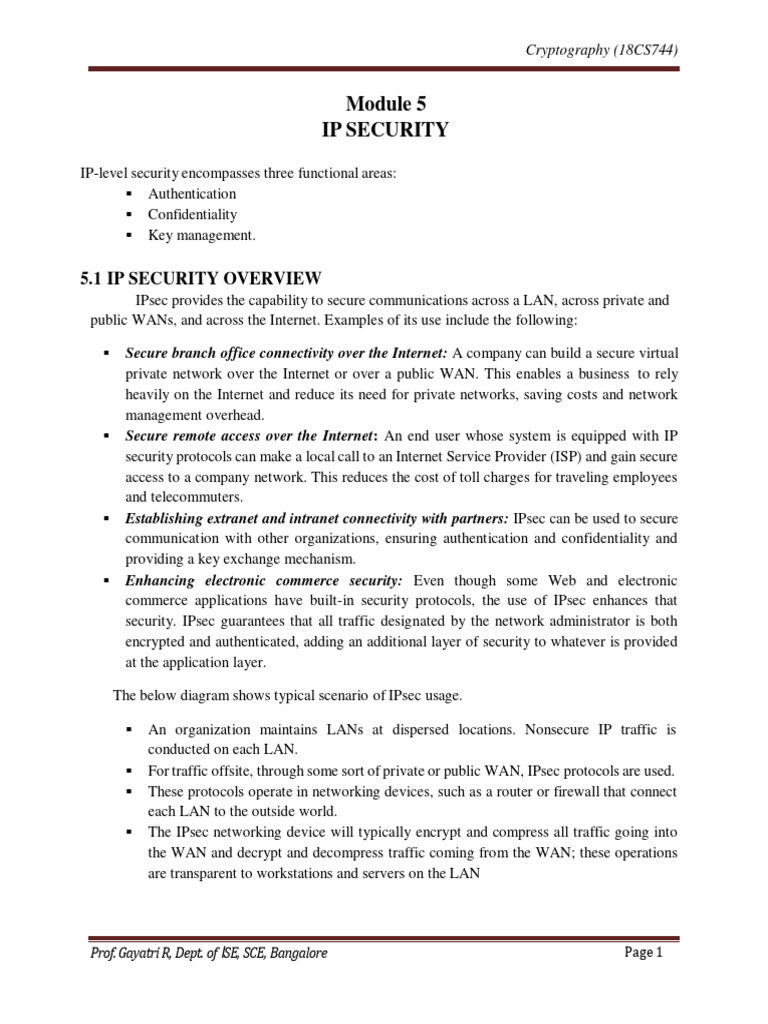 5th Module | Download Free PDF | Internet Protocols | Computer Network